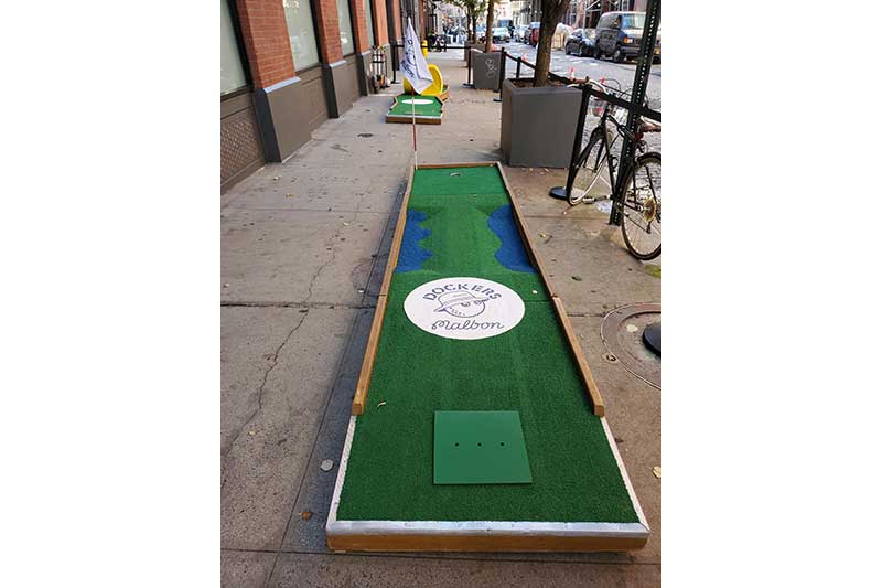 Customizable Turf Logo Rentals - Branding Options