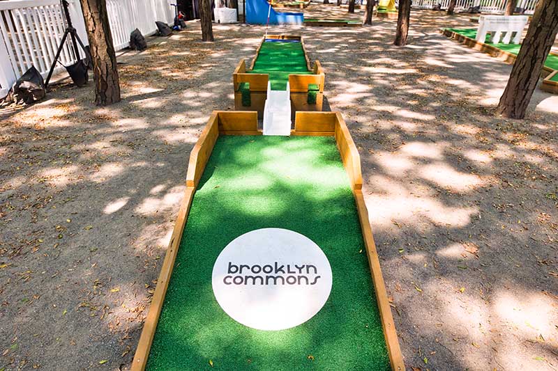 Custom 7-Hole Mini Golf Course at Brookfield Commons NYC with Wow Mini ...