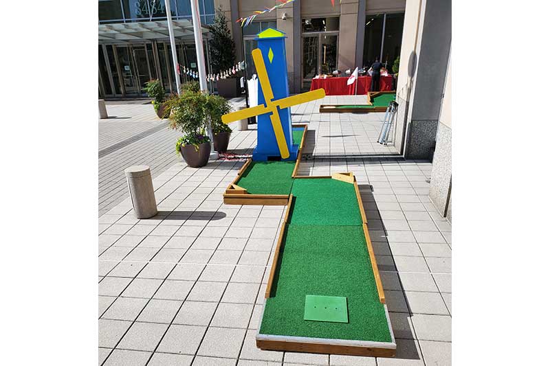 9 hole Mini Golf Rentals |Portable and Customizable | VA, MD, DC