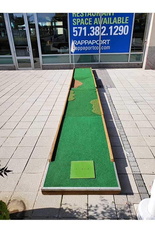 9 hole Mini Golf Rentals |Portable and Customizable | VA, MD, DC